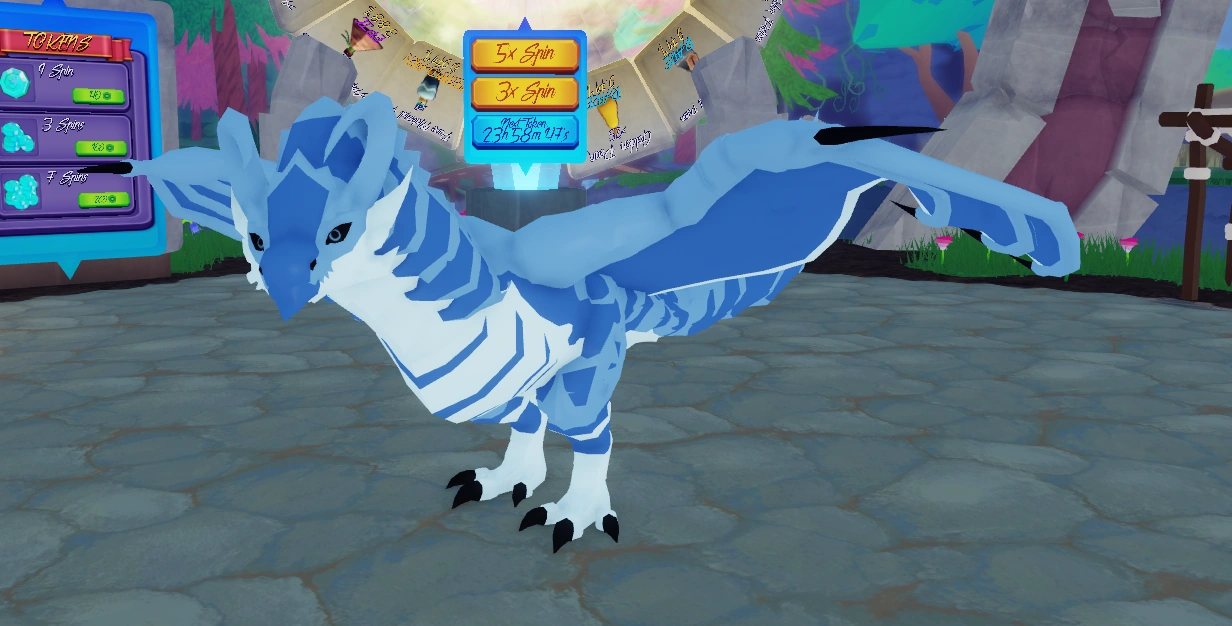 very very blue wyvern creature | Fandom