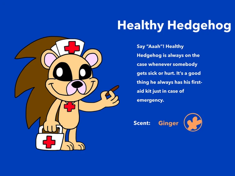 Smiling Critters OC: Healthy Hedgehog | Fandom