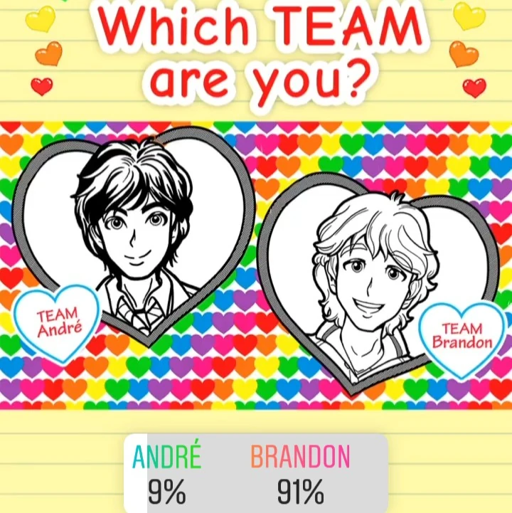 the team brandon and team andre thing in a nutshell | Fandom