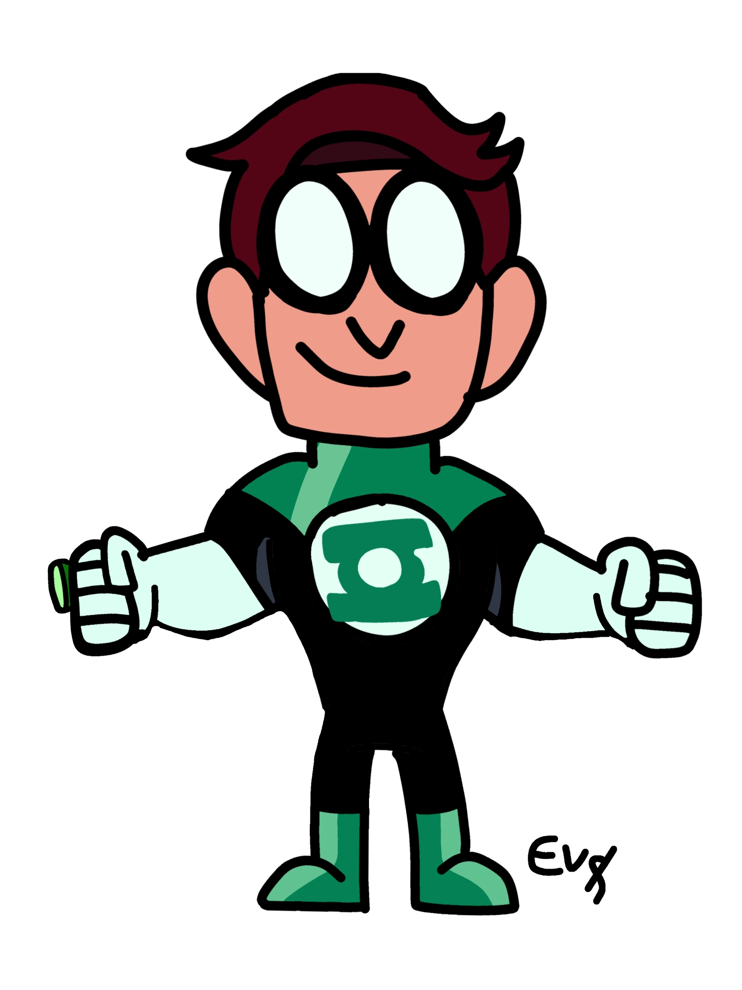 My drawing of Green Lantern | Fandom