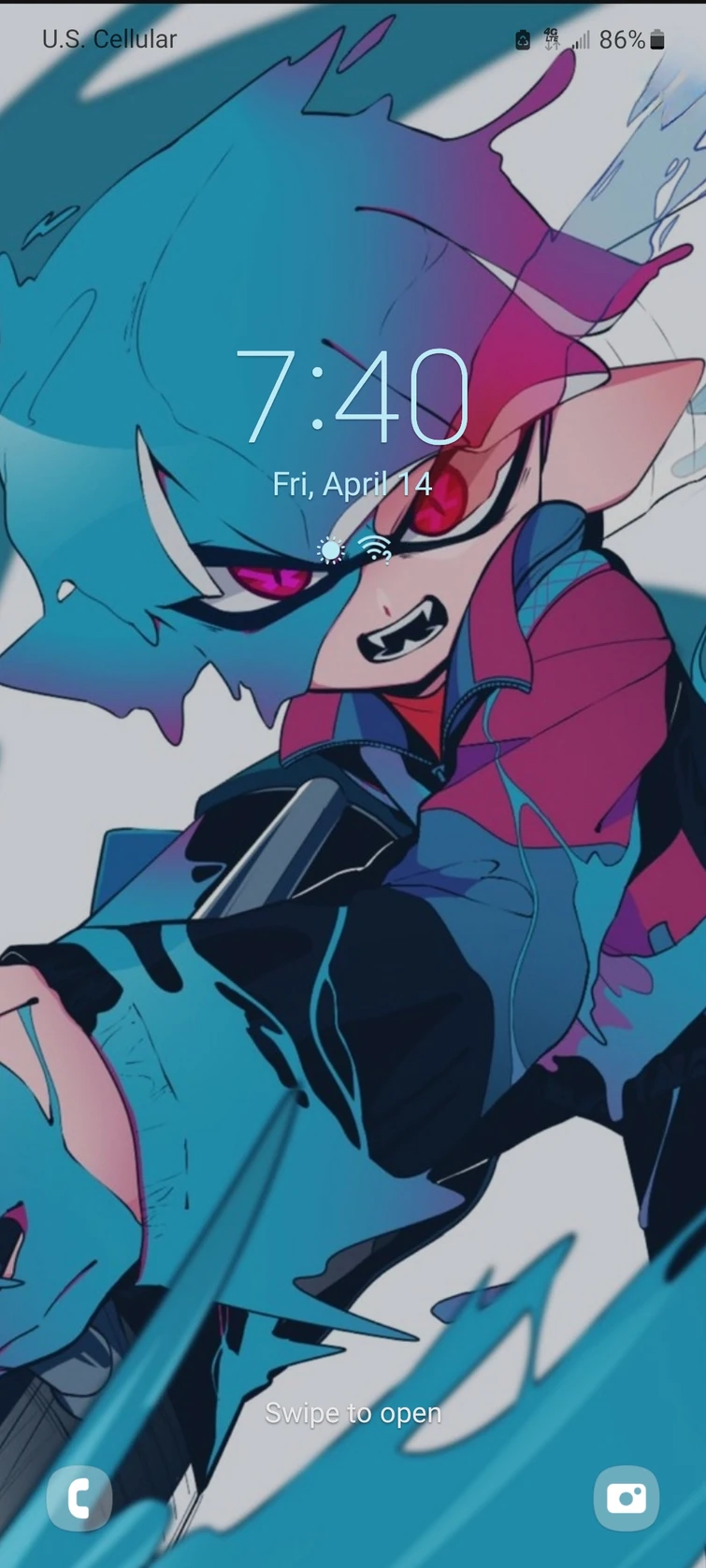 I love this lock screen I have