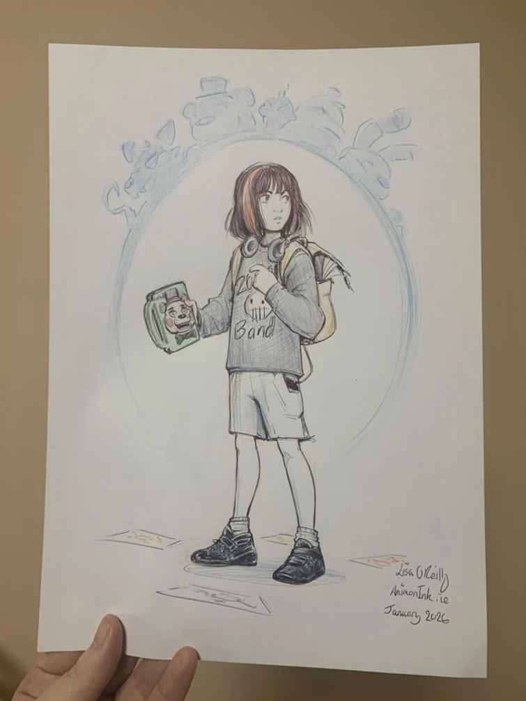 I commissioned art of my design for teen abby i feel very protective of ...