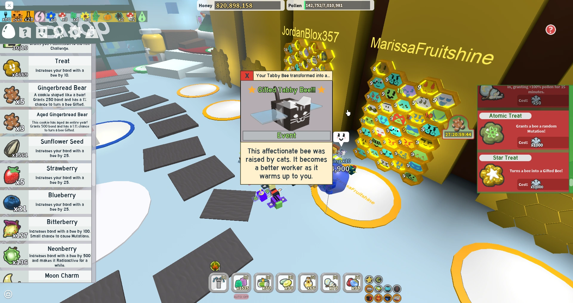 GIFTED TABBY WITH ONLY 3 GINGERBREAD BEARS! | Fandom