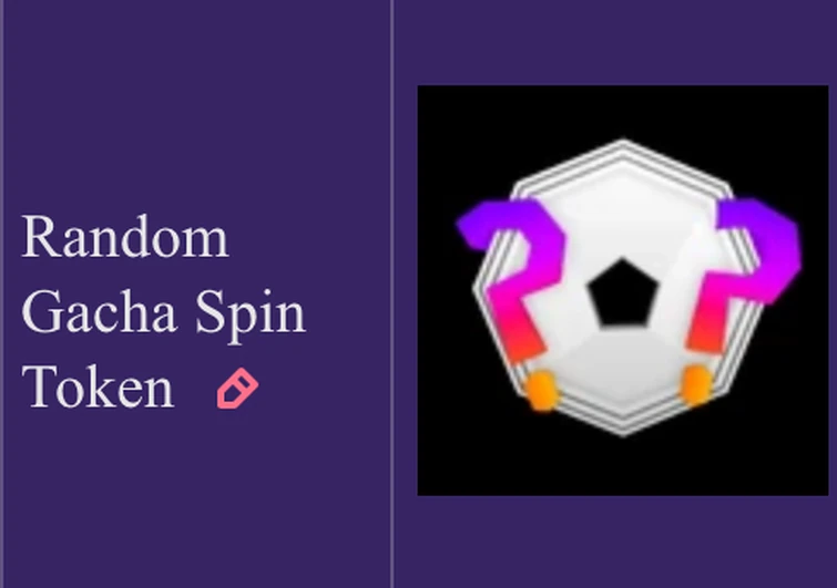 trading for random gacha SPIN tokens ONLY | Fandom