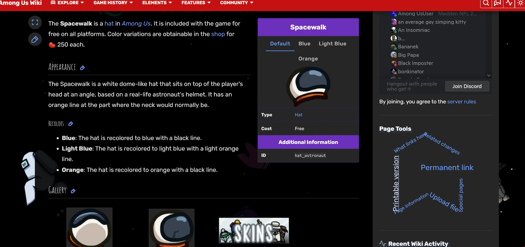 Hello Among Us wiki, I'm the CSS guy, it's in my name, and I have ...