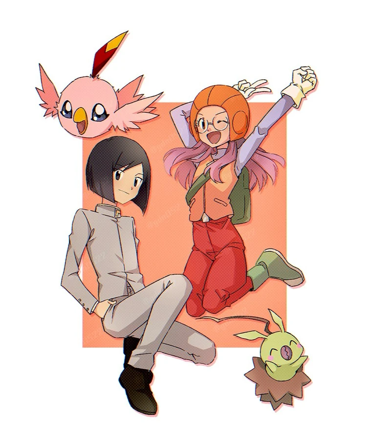 Ken and Yolei | Fandom