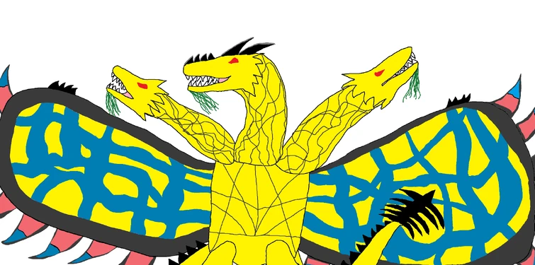Ghidorah drawing | Fandom
