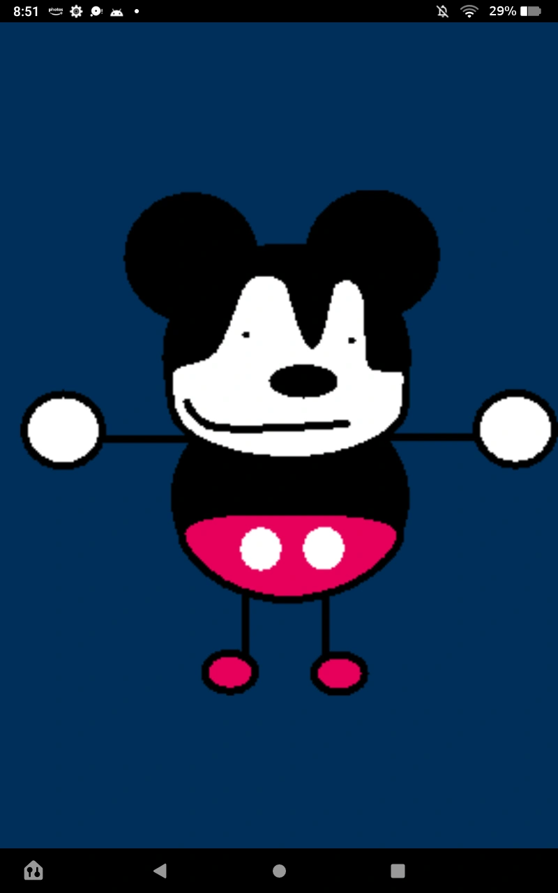 There is a Friggin mouse T-pose in his gallery | Fandom