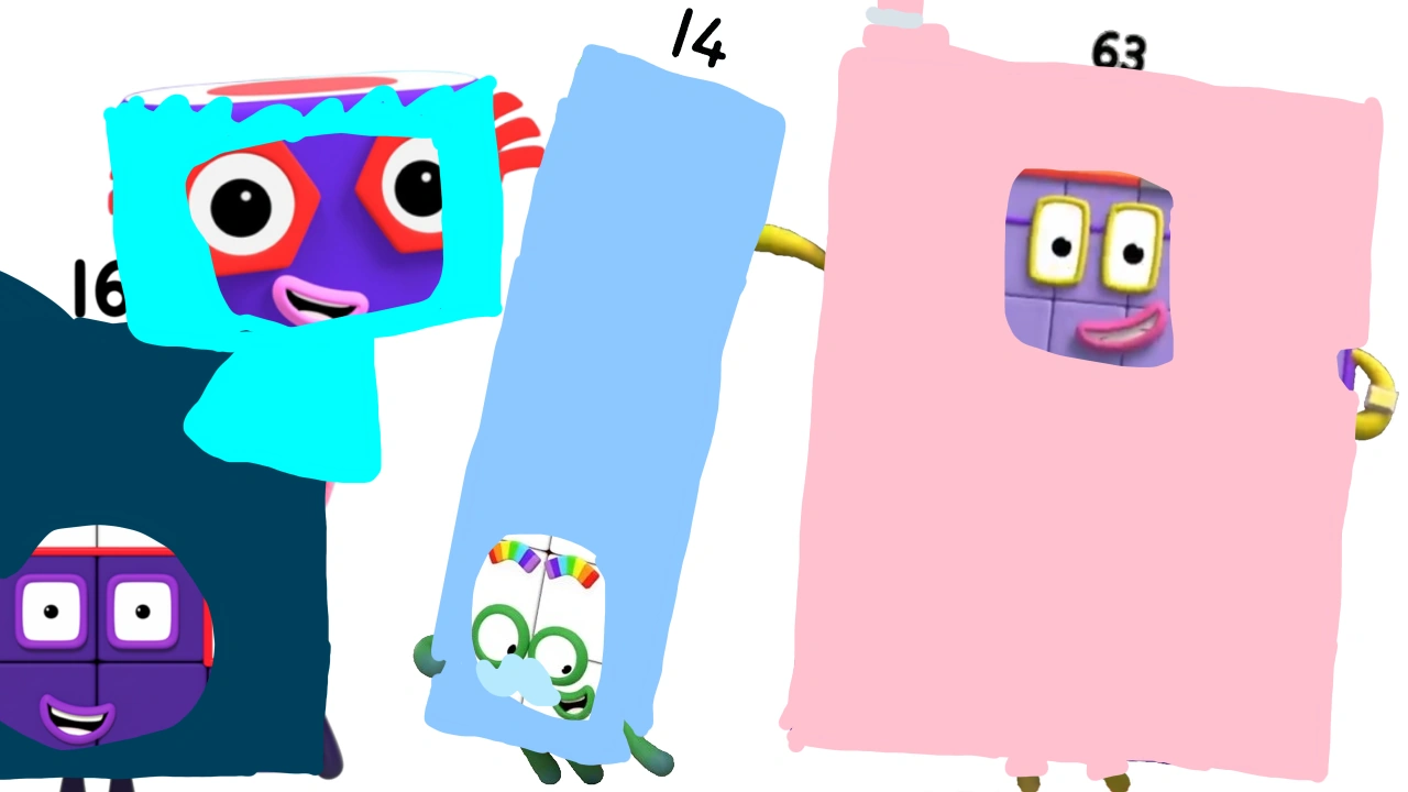 POV: Numberblocks dressed as a colourblocks | Fandom