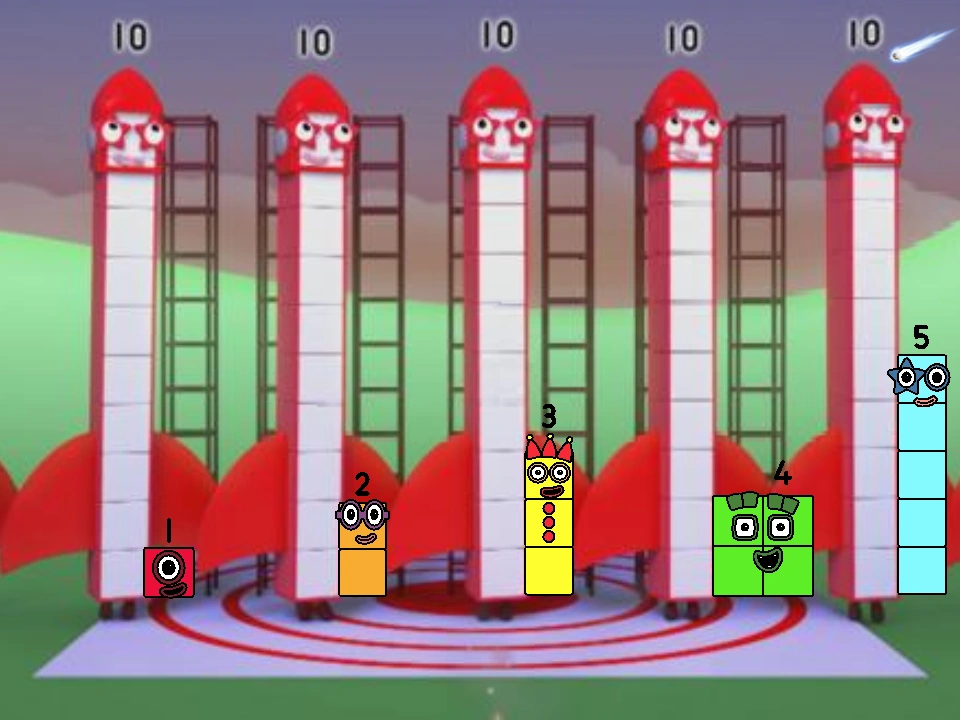 It seems that numberland is evacuating to Alphaland and other planets 2 ...