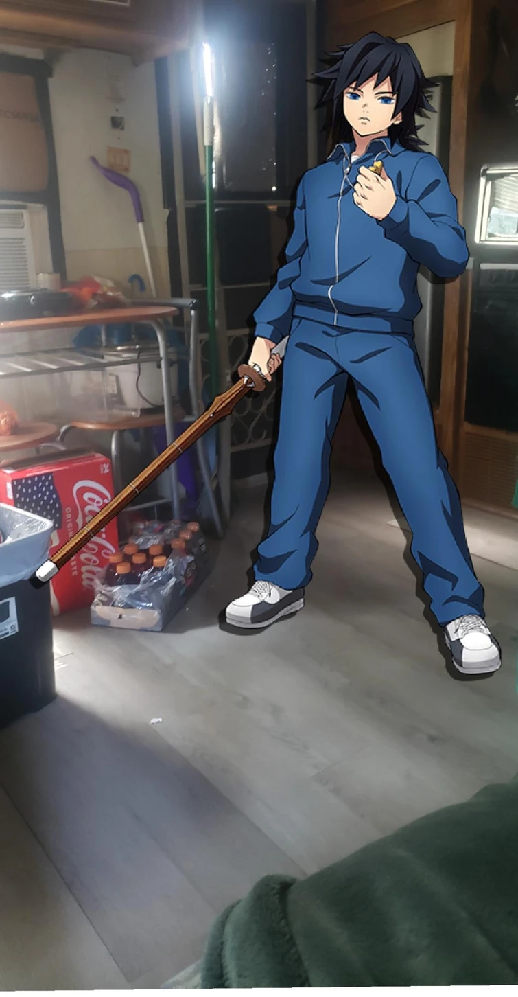 Ahem.... Not that I'm complaining but why is Giyu in my house? | Fandom