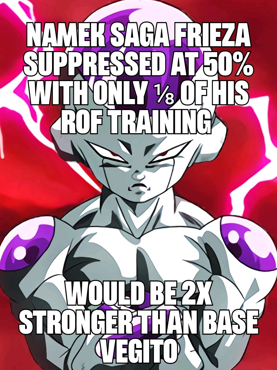 This is insane the training prowess and gains Frieza went through! | Fandom