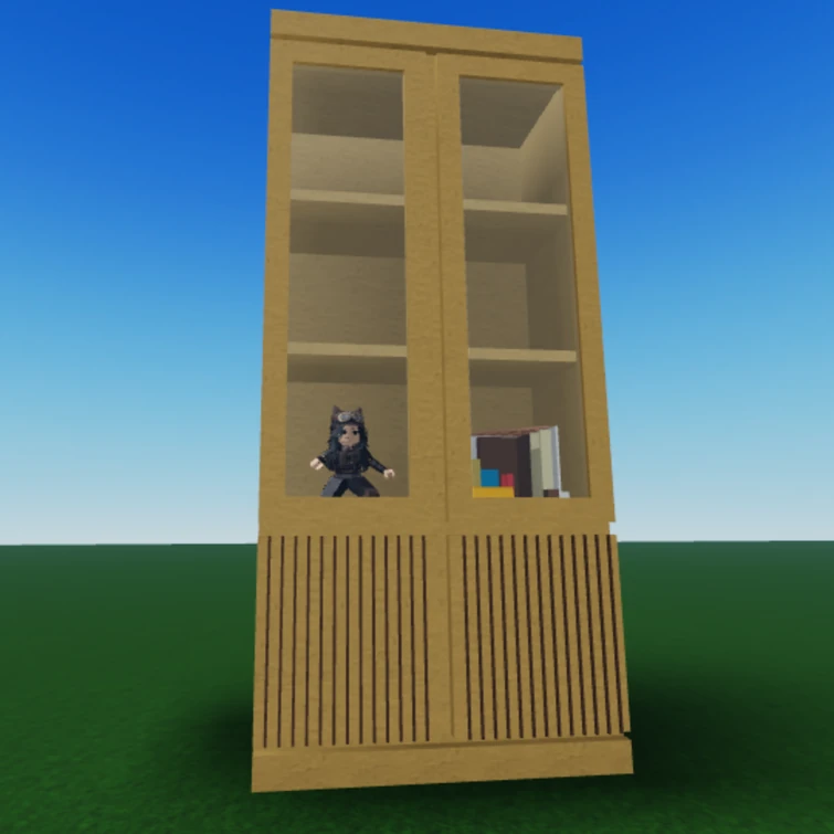 Tried to recreate a cabinet i have irl in Roblox using Btools (+ one of ...