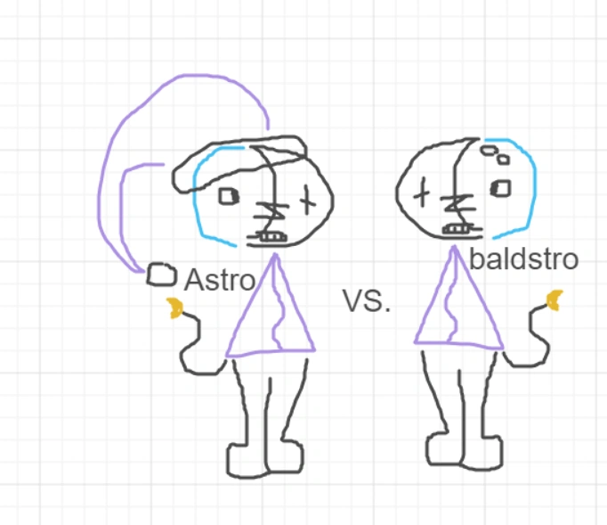ASTRO VS. BALDSTRO! | Fandom