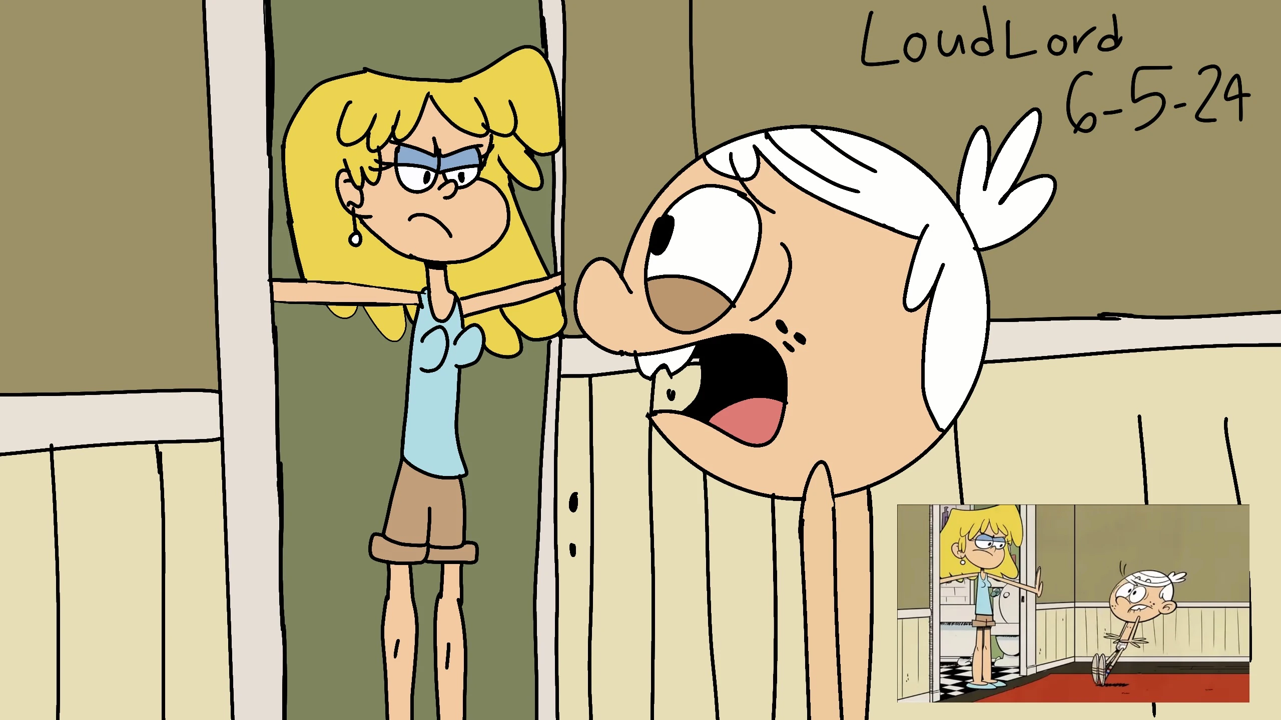 Loud house Pilot Scene redraw | Fandom