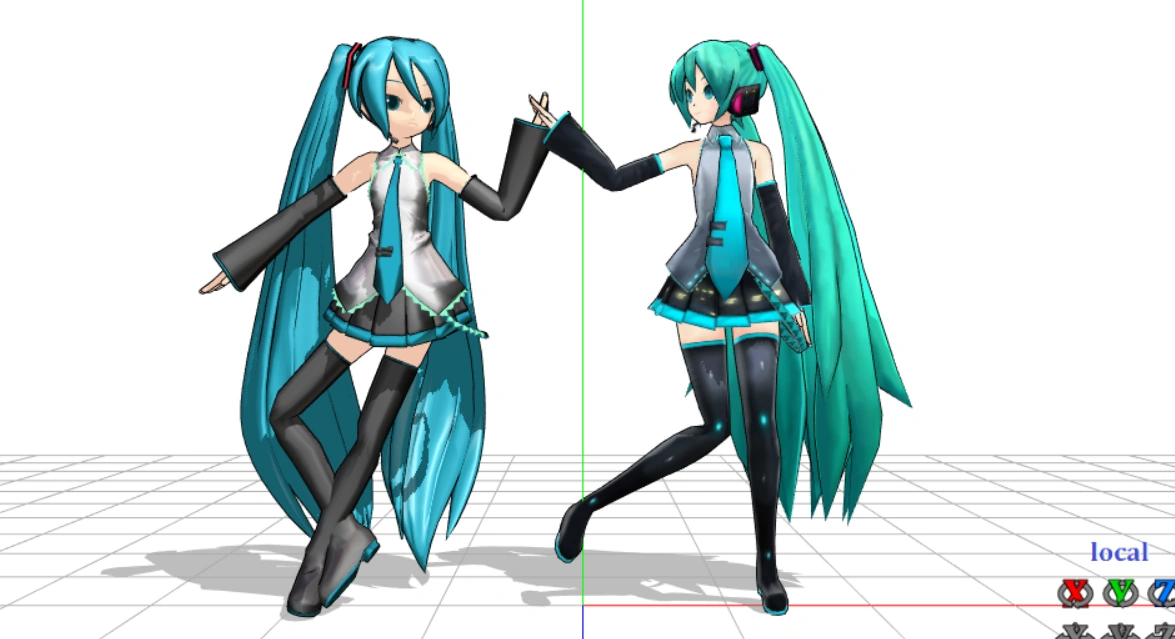 i used to mess around with mmd a lot, here are some images | Fandom