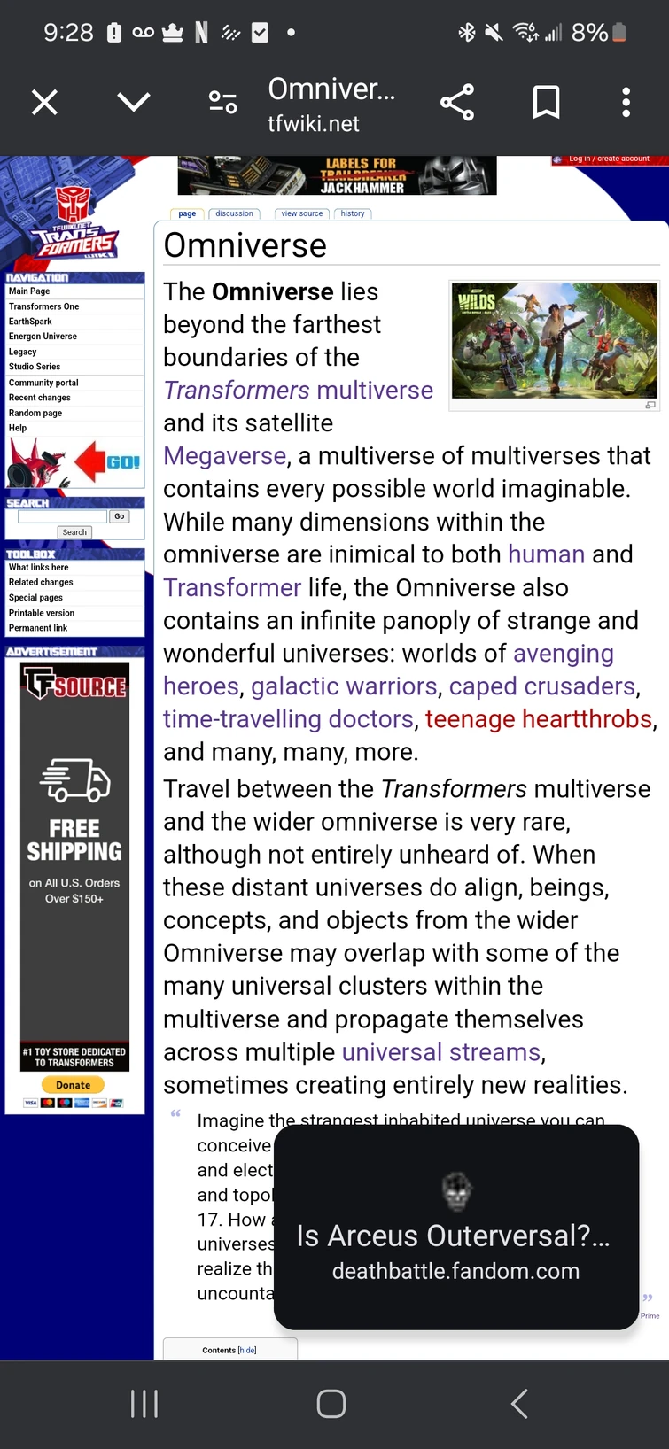 Is Arceus Outerversal? | Fandom