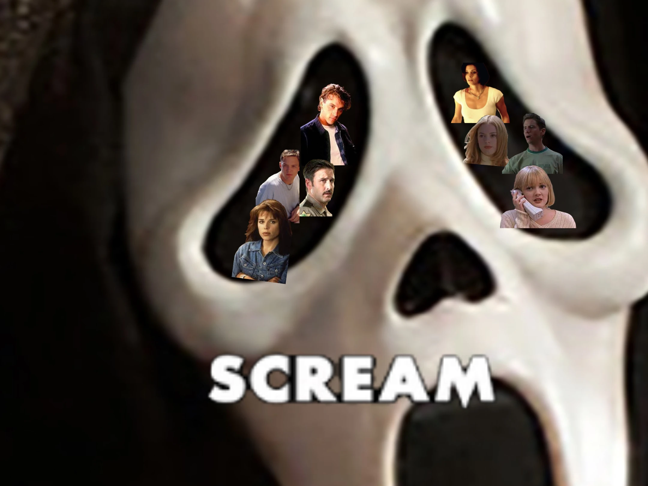 I made a Fanmade poster for Scream (1996) | Fandom