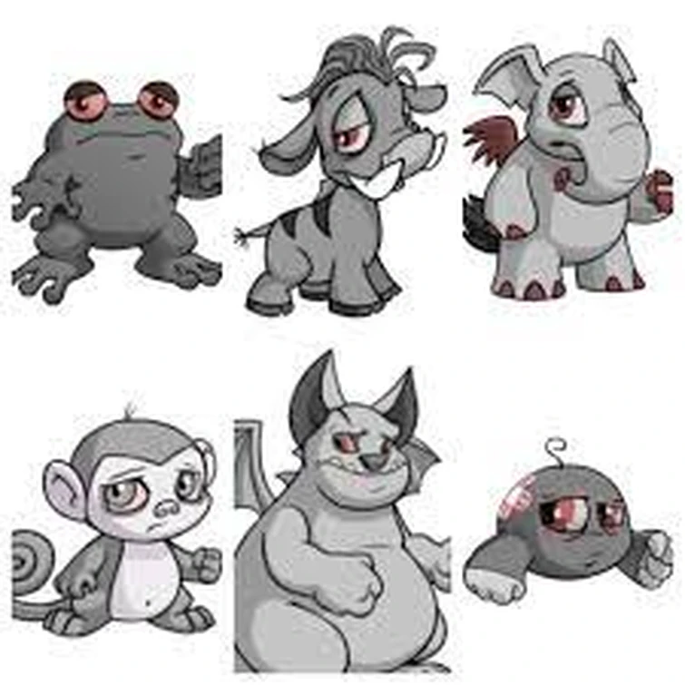 What aesthetic does the grey neopets fall under | Fandom