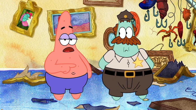 It always feels weird whenever Patrick isn't wearing his shirt in TPSS ...