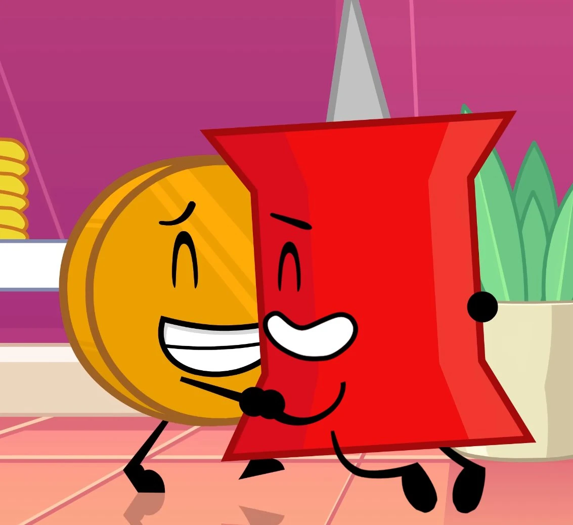 Coiny and Pin actually hugging | Fandom