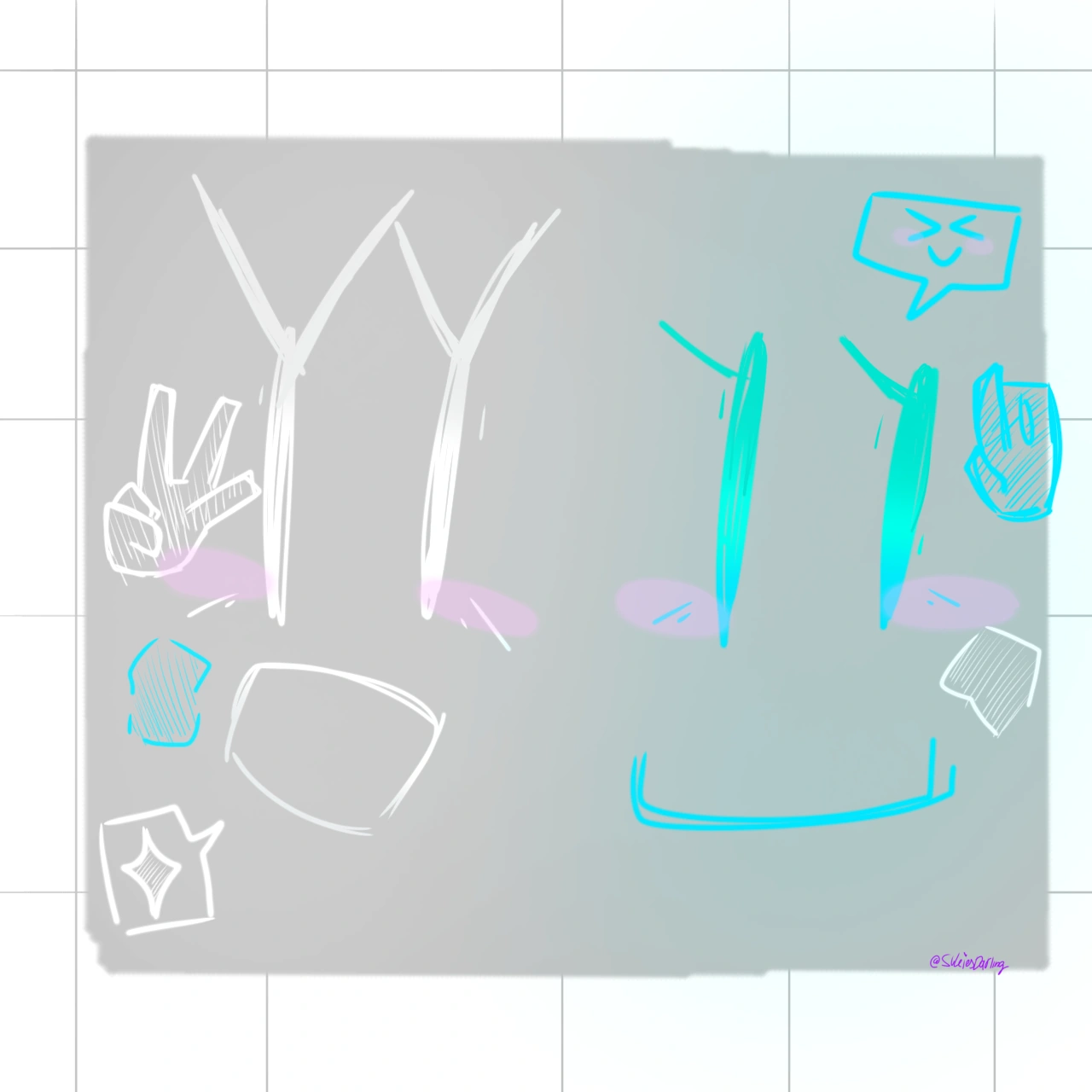 Scribbles duo | Fandom