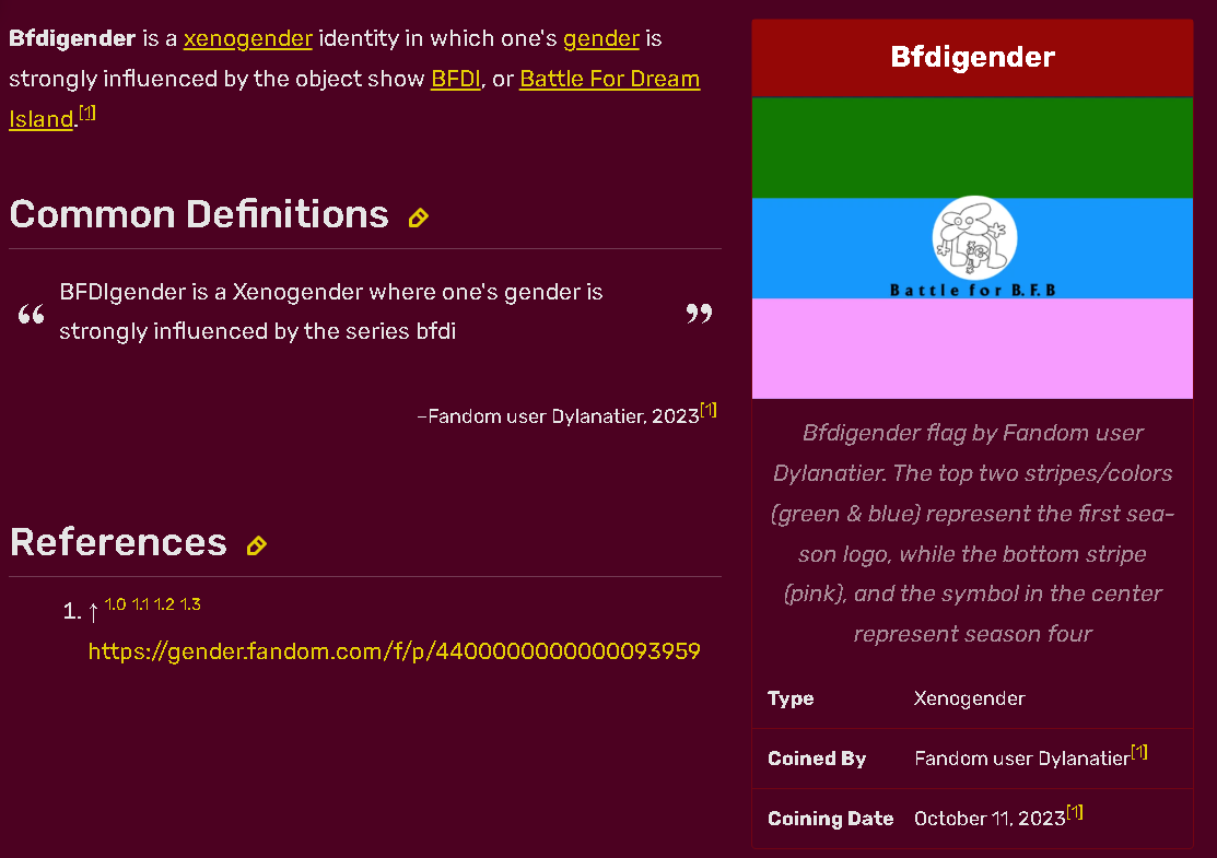 my favorite gender | Fandom