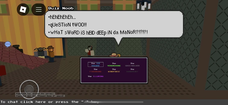 what's the order of the sfoth swords!!!! | Fandom