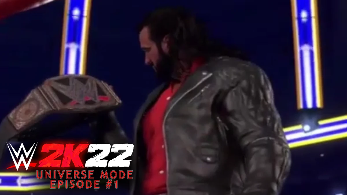 WWE 2K22 Universe Mode - Episode 1: Road To The Rumble | Ceasar's WWE ...