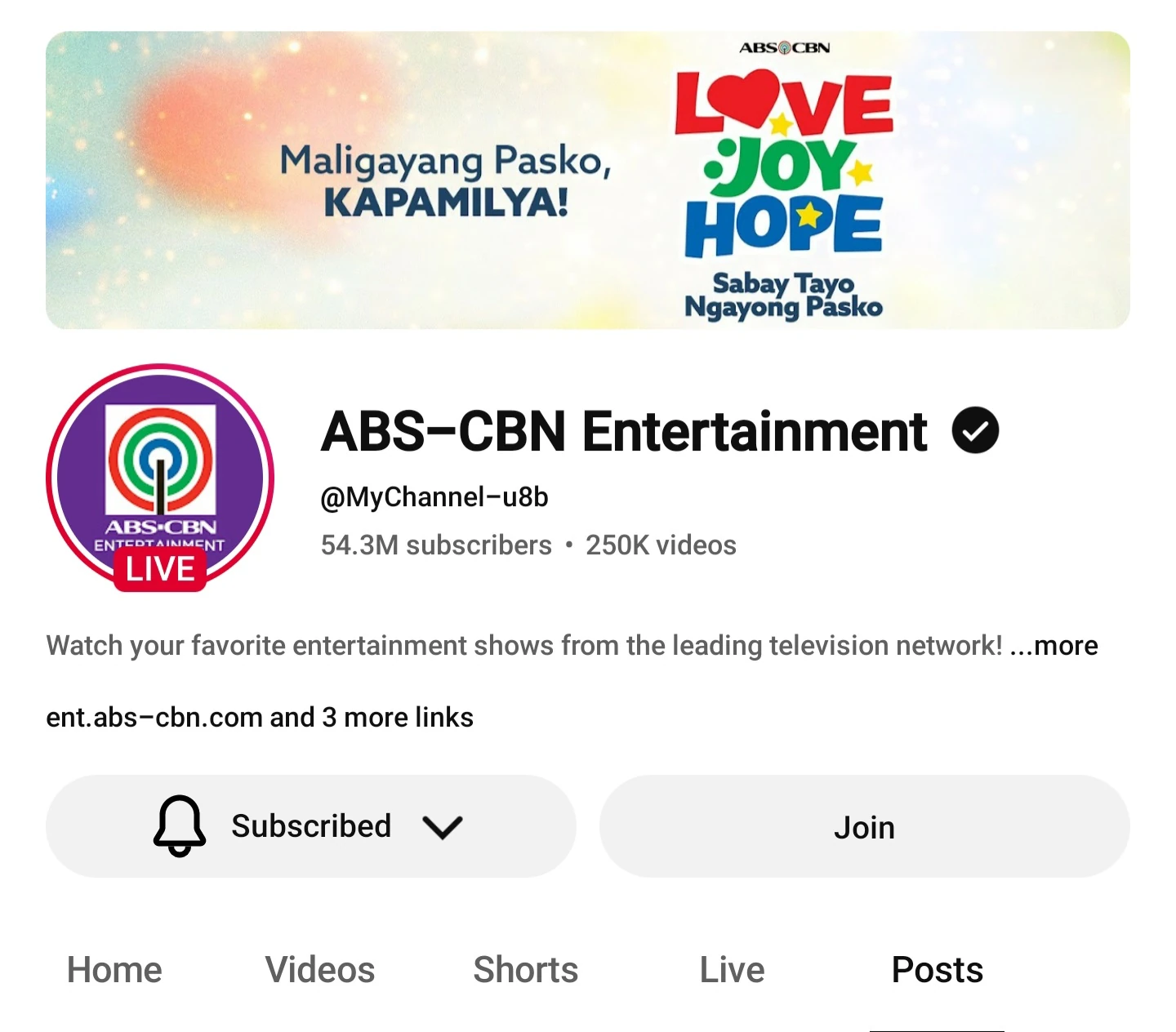 ABS-CBN Entertainment YouTube is Back! | Fandom