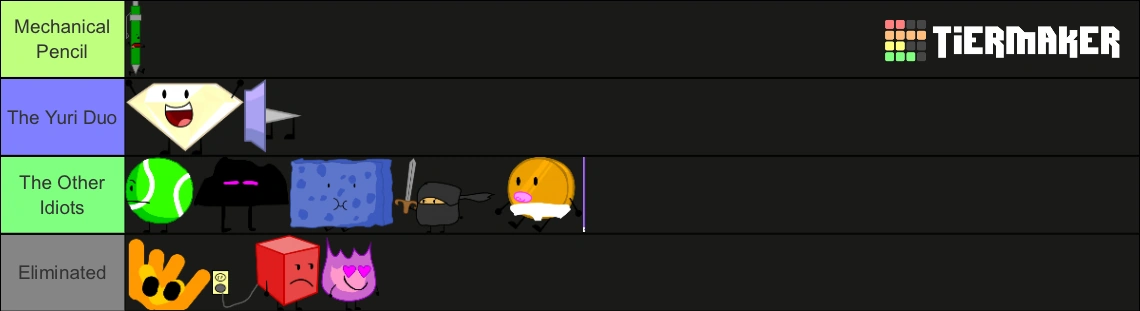 BFDI Mini Replicas Viewer Vote 4 | Fandom