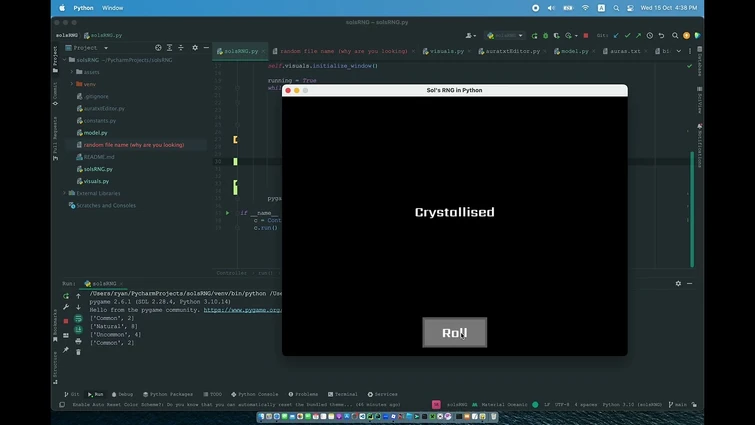 Sol's RNG in python V2 #4 | Fandom