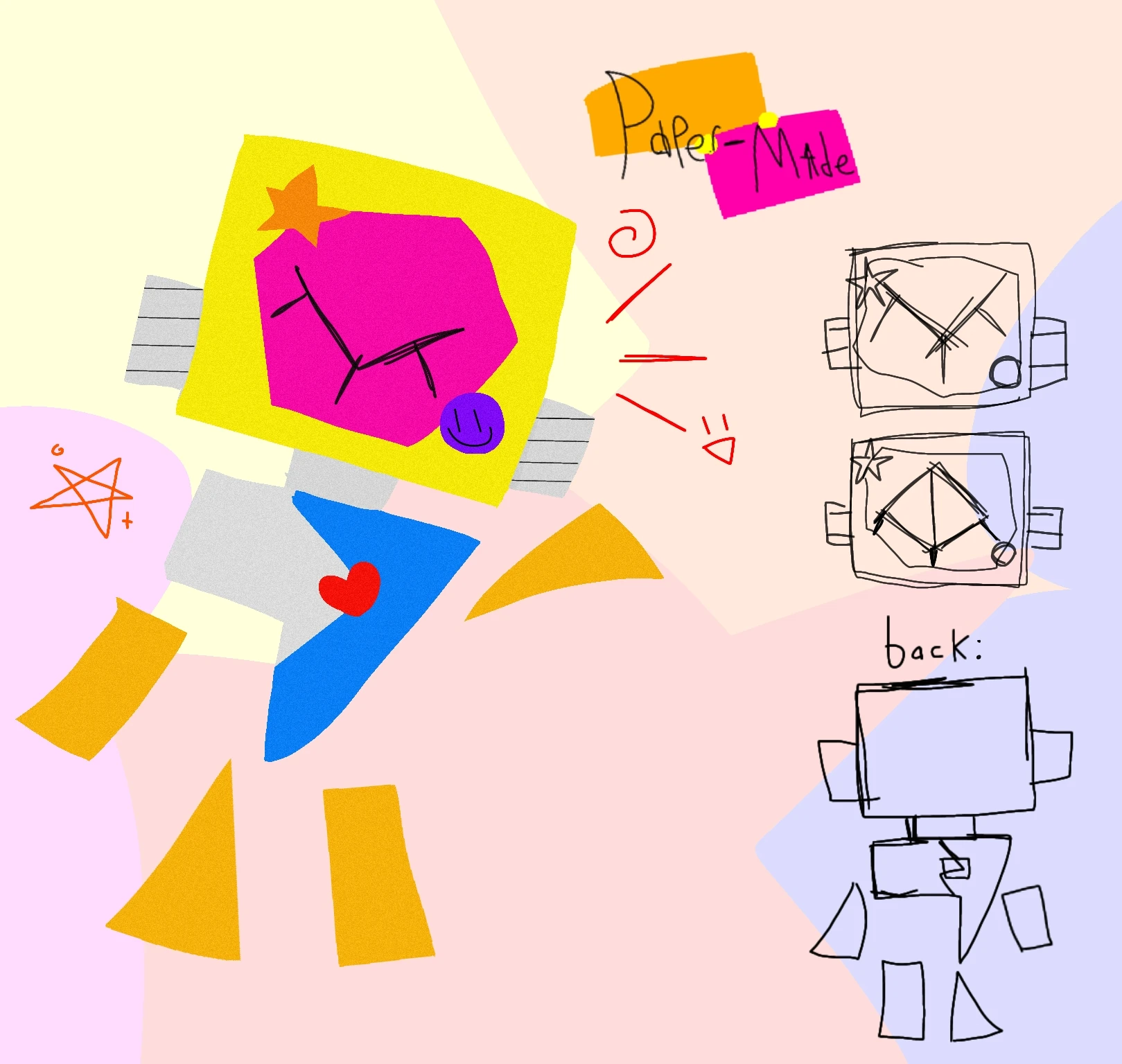 Harken paper-made skin concept | Fandom
