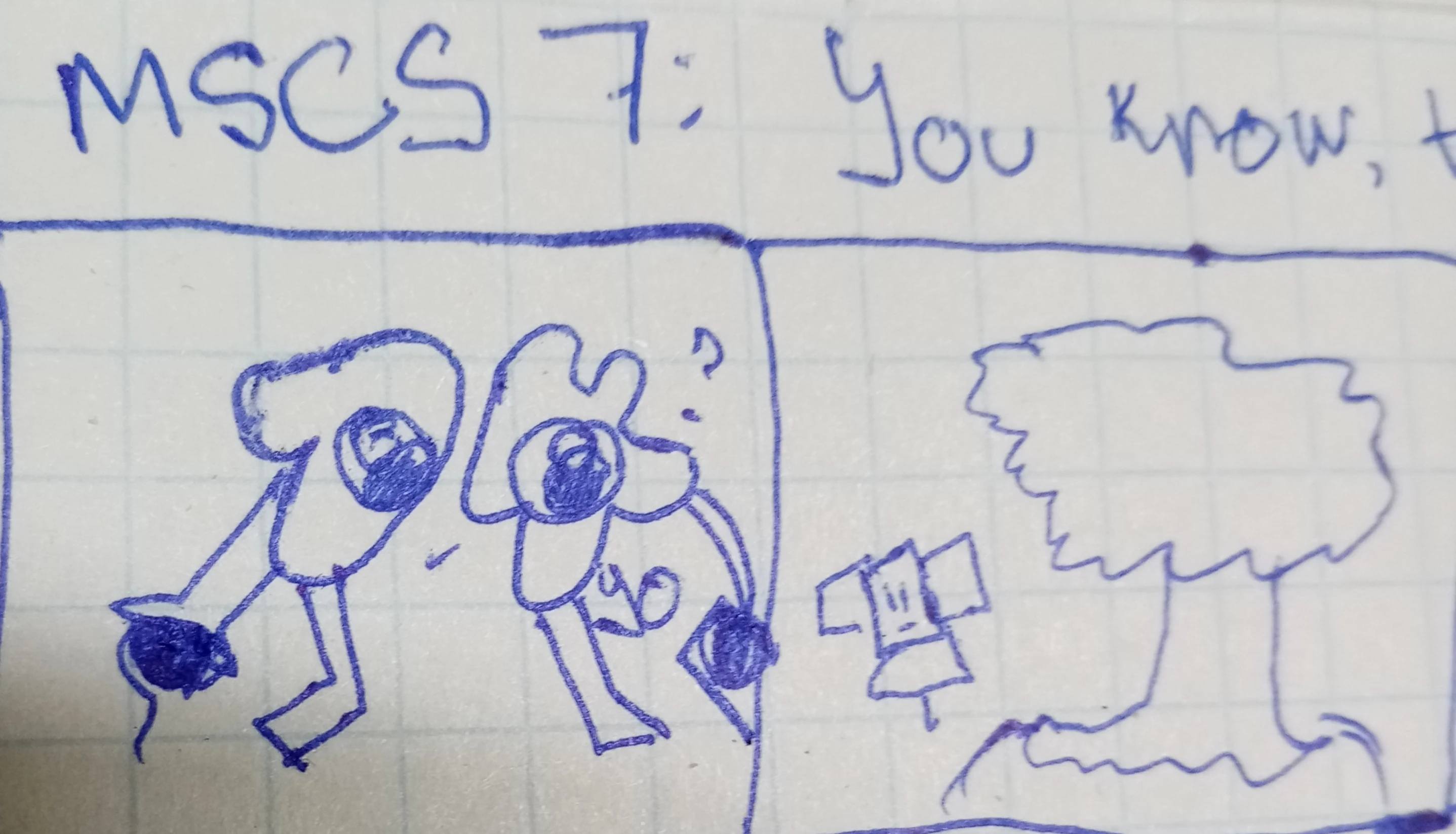 MSCS 7: You know that lever won't destroy the entire world in the next ...