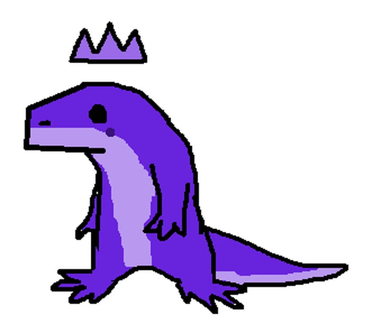 so i drew purple as a furry | Fandom