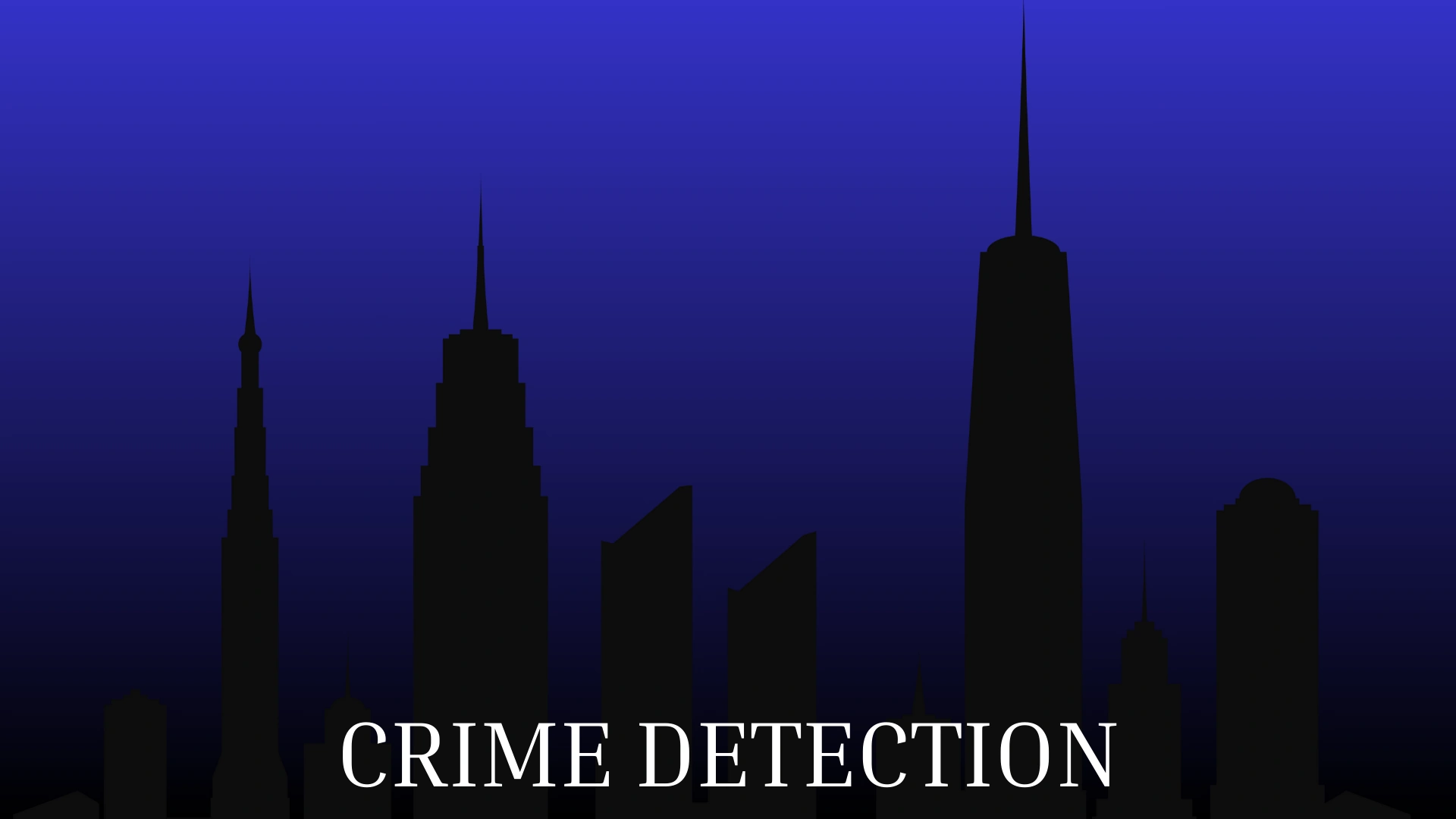 The Teaser Intro Frame of Crime Detection (Bonus Render of HPF and ...