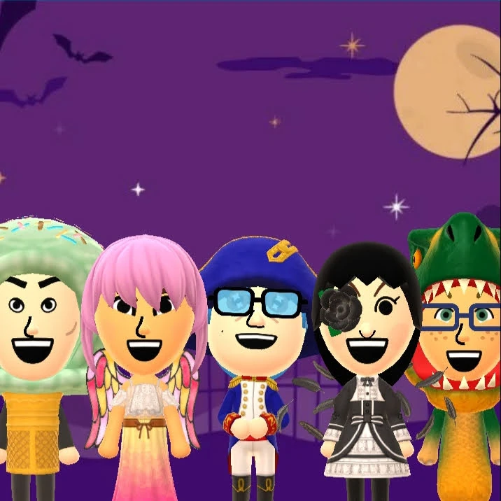 Me and my favorite Miis wearing Halloween costumes | Fandom