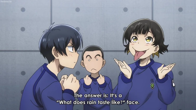 "What does the rain taste like" face lmao | Fandom