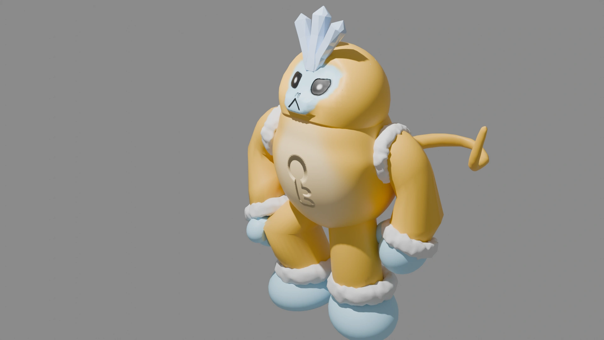 I 3D Modeled Kelp's Eiskey Fakemon | Fandom