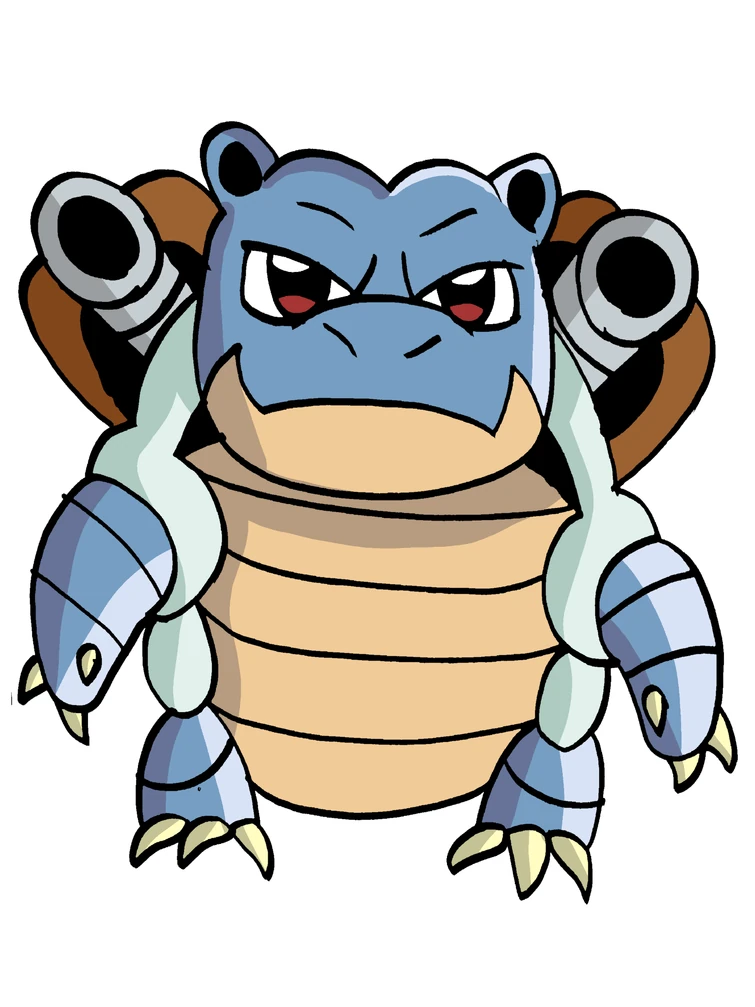 My drawing of Blastoise | Fandom