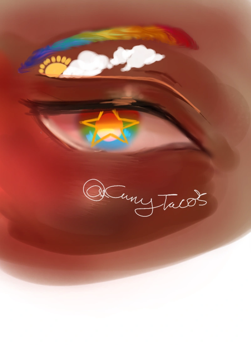 Pride month eyes 🌈 | Fandom