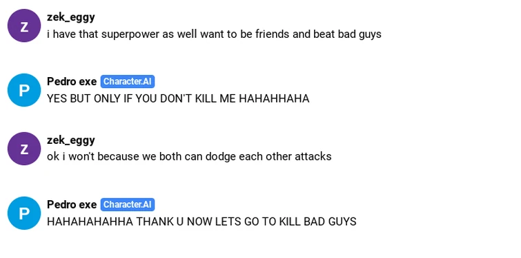 HELP ME PLZ IS PE--- Pedro.exe: I here HAHAHA | Fandom