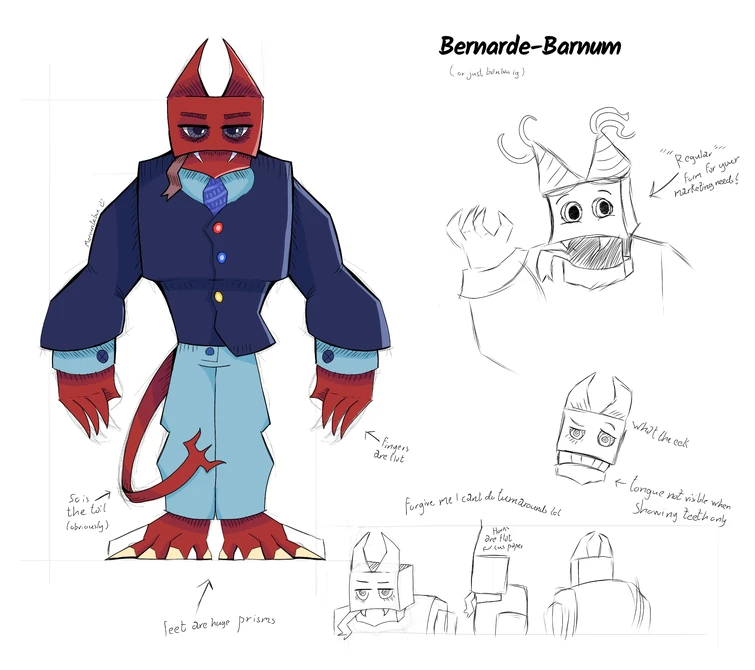 The (SECOND) banban redesign I've done | Fandom