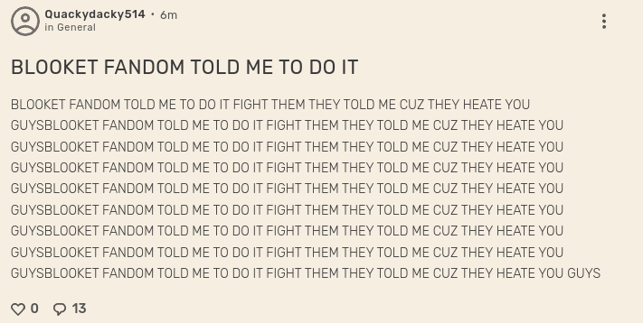 anyone know like the guy who keeps making these burner alt accounts ...