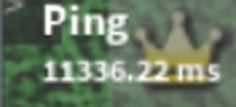 How insane is this ping? | Fandom