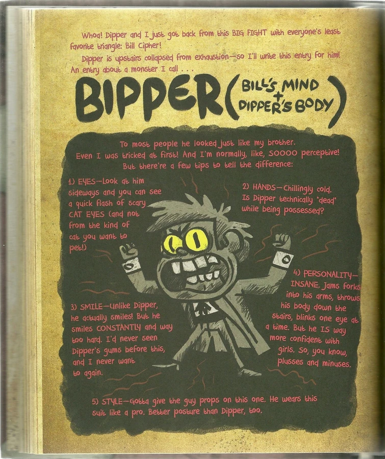 what if... after the events of "Sock Opera", Dipper had a part of ...