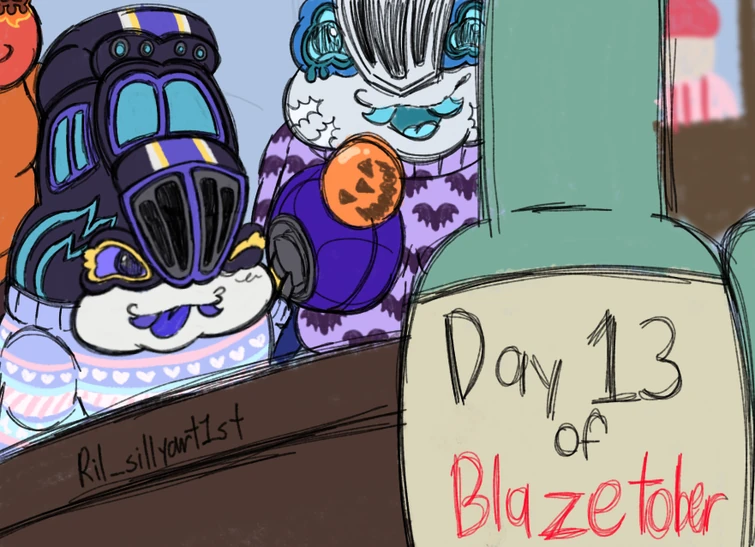 BATMM FF! AU: Day 13 of Blazetober | Fandom
