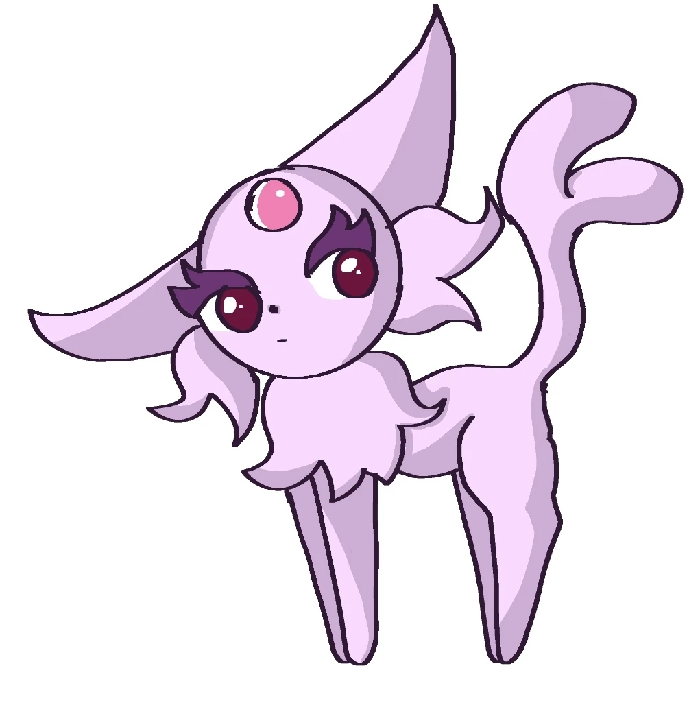 An Espeon doodle | Fandom