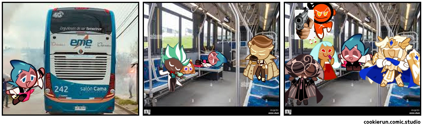 Cookis in the bus be like: | Fandom