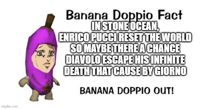 Banana Doppio fun facts | Fandom